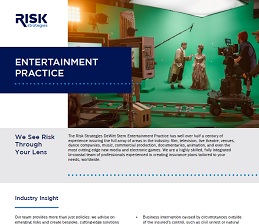 Customized Entertainment Insurance Solutions | Risk Strategies