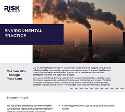 Environmental Liability Insurance | Risk Strategies