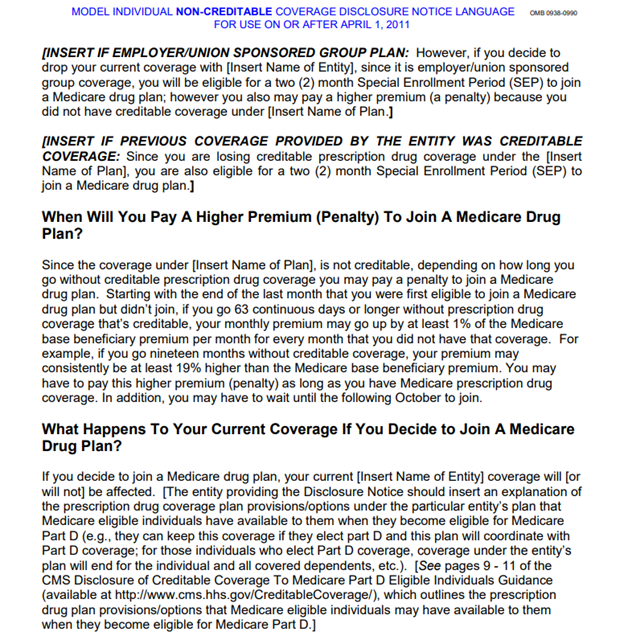 Medicare Part D Creditable Coverage – Changes & Challenges for 2025