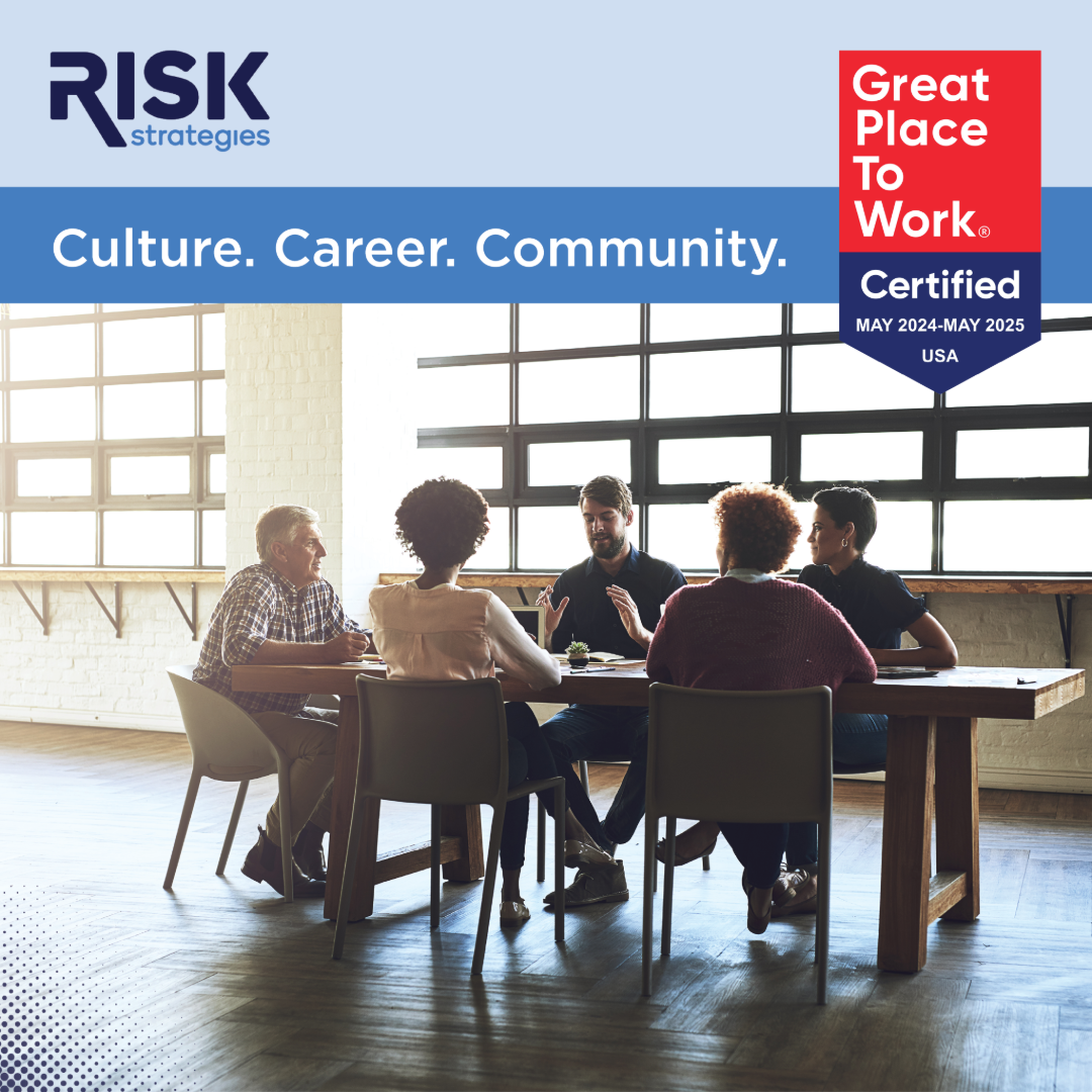 Risk Strategies Earns 2nd Consecutive Great Place To Work Certification